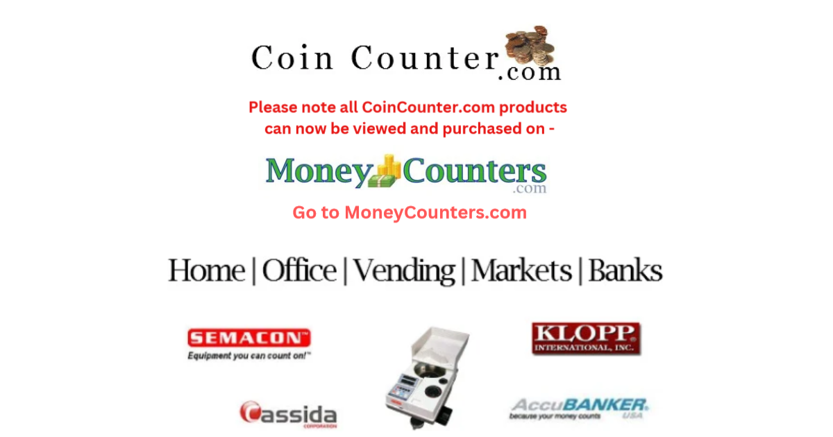 CoinCounter.com for all of your home and business needs. When every ...